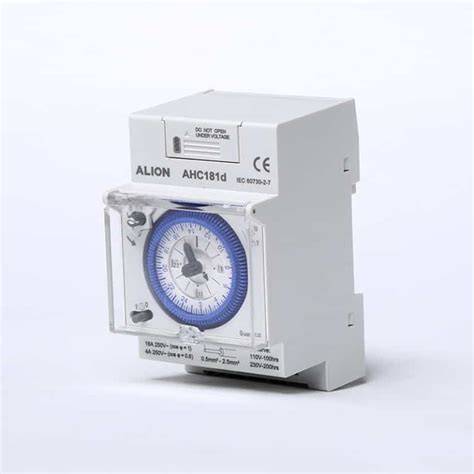 Ahc712 24 Hour Analogue Timer Switch Alion Ahc712 24 Hour Analogue Timer Switch Alion