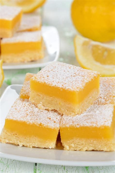 Easy Lemon Bars With Shortbread Crust Insanely Good