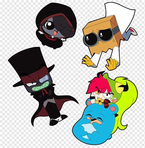 캐릭터 악당 그리기 꼬마 Chibi 악당 만화 Png Pngwing