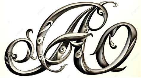 소용돌이 모양의 복잡한 문자 A 필기체 알파벳의 사진 배경 일러스트 및 사진 무료 다운로드 Pngtree