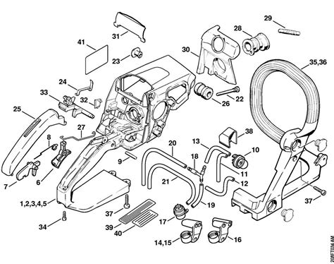 An Easy To Follow Stihl Chainsaw Diagram For Beginners