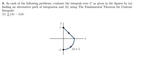 Solved In Each Of The Following Problems Evaluate The Chegg