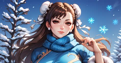 ストリートファイター Chun Li Winter Lyrapieaiのイラスト Pixiv