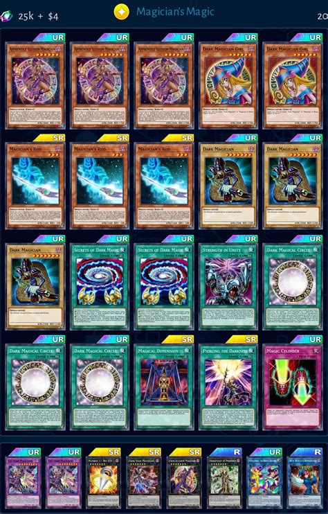 Dark Magician Deck From Lyndura Duel Links Meta