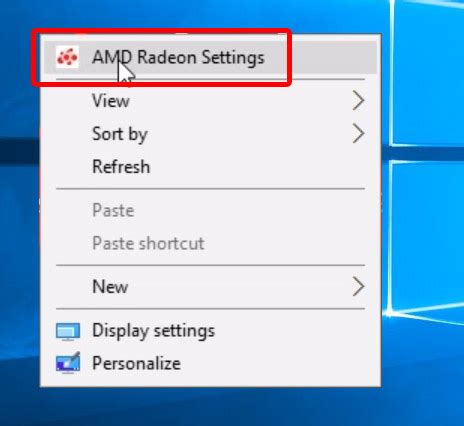 Windows Switching The AMD Graphics Chip Between High Performance And Power Saving