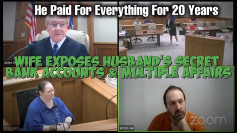 Wife Exposes Husbands Secret Bank Accounts And Multiple Affairs Youtube