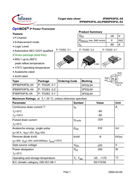 Datasheet Pdf Diode Field Effect Transistor