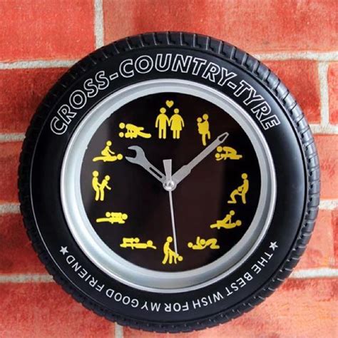 NEW Clock Funky Sex Around The Clock Furniture Home Living Home Decor Clocks On Carousell