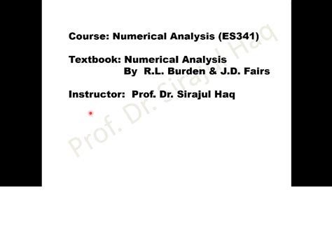 Numerical Analysis Notes And Formula Numerical Analysis Es356 Stuvia Us
