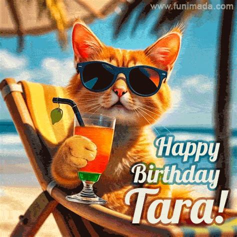 Happy Birthday Tara Fun Beach Vibes  Download On
