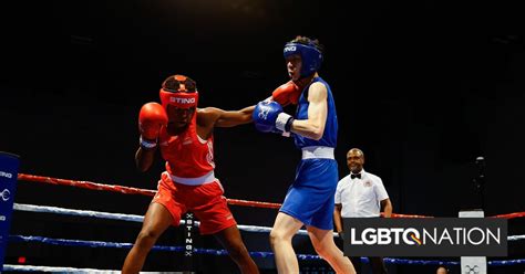 transphobes lose it because two sex variant women are boxing at the