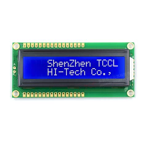 16 Pin 16 2 Character LCD Screen 8 Bit Parallel Monochrome LCD Module 16 2 LCD And 16 2 LCD