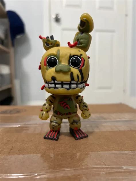 FUNKO POP GAMES Five Nights At Freddys Springtrap Vinyl Figure Loose OOB PicClick UK