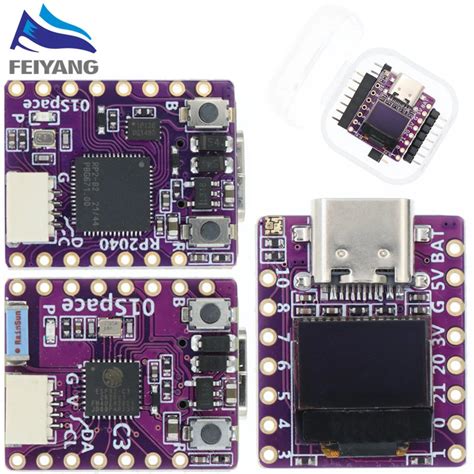 Esp32 C3 Rp2040 Raspberry Pi Pico Development Board 042 นิ้ว Lcd
