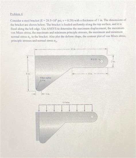 Solved Can You Show Me How To Make The Model In ANSYS Chegg Com