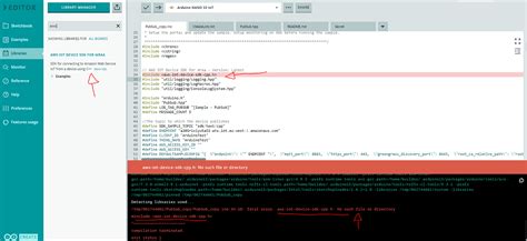 Error When Importing Libraries Into The Arduino Online Editor Cloud
