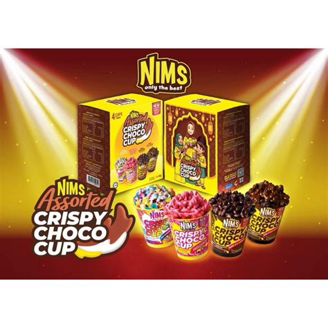 Nims Chocojar 4in1 Raya Raya 🌙🌙 Mini Choco Cup Set Shopee Malaysia