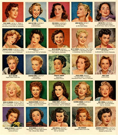 Get To Know The Early 1950s Hollywood Stars Matthews Island