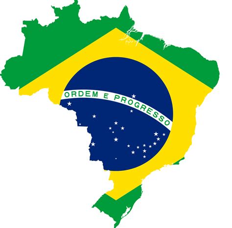 Maps Vector Brazil Clipart Brazil World Map Png Download Color Images