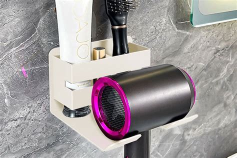 욕실선반·욕실정리 무타공 올인원 드라이기거치대 수납형 헤어드라이기 걸이 욕실 드라이 홀더 오늘의집 쇼핑