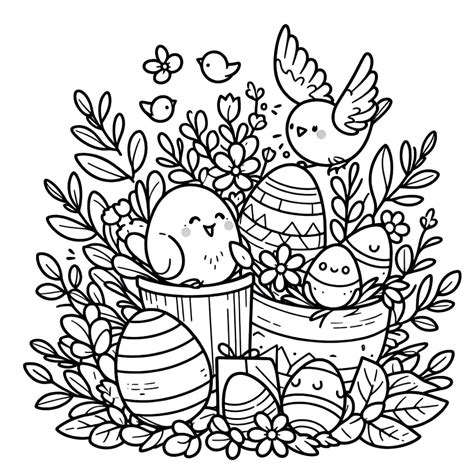 Free Printable Easter Coloring Page Download Print Or Color Online