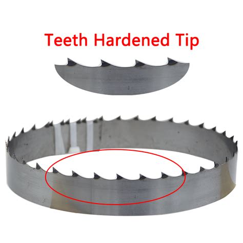 Teeth Twice Hardened Heat Treatment Double Hard Teeth Band Saw Blade