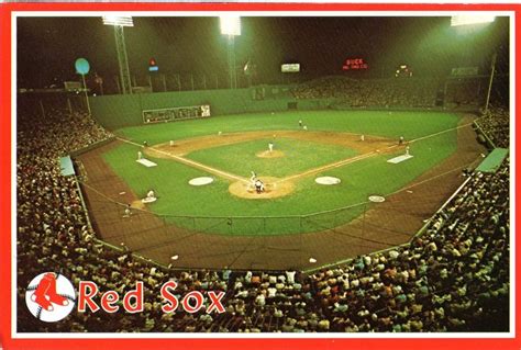 Red Sox Postcard Hagins Collection Major League Baseball Teams