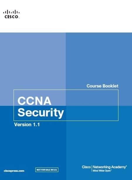 Ccna Security Course Booklet Version 11 2e Cabh Caitanya Book House