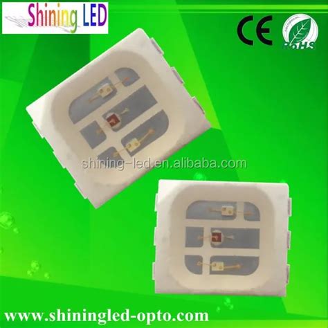 Full Colours Plcc Smt Led Beads In Diode Tri Color Chip Pins Rgb Smd Led Buy