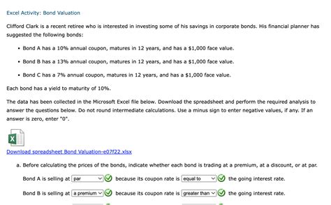 1 What Is The Bonds Nominal Yield To Maturity