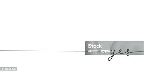예 단어 단어와 함께 한 줄 연속 문구 그림의 미니멀 한 그림 라인아트에 대한 스톡 벡터 아트 및 기타 이미지 라인아트 선 긍정적인 감정 표현 Istock