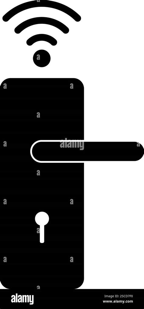 Wireless Lock Icon Technology Signs And Symbols Stock Vector Image And Art Alamy