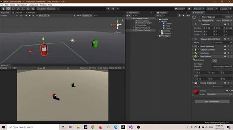 unity tutorial on enemy ai to detect player sensing player presence