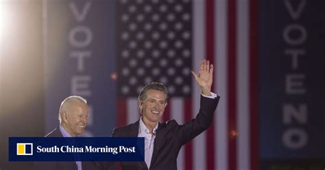 Joe Biden Campaigns With California Governor Gavin Newsom On Eve Of