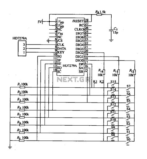 Random Password Keyboard Circuit Under Other Circuits 60326 Nextgr