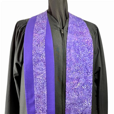 Purple Clergy Stole Etsy