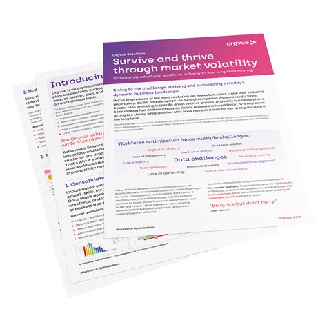 Workforce Optimization Solution Brief Orgvue
