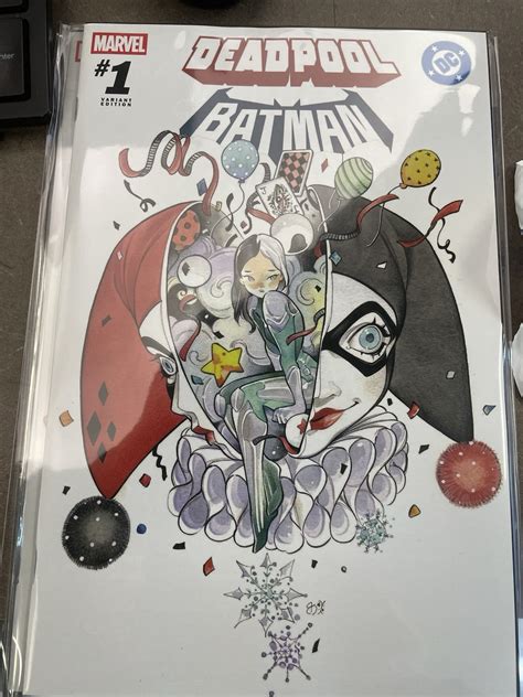 Deadpool Batman 1 Nycc Peach Momoko Exclusive Variant Nm Marvel Dc 2025
