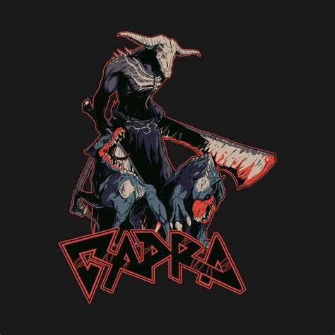 Capra Demon Dark Souls Metal Band Tee Tapestry Dark Souls Merch