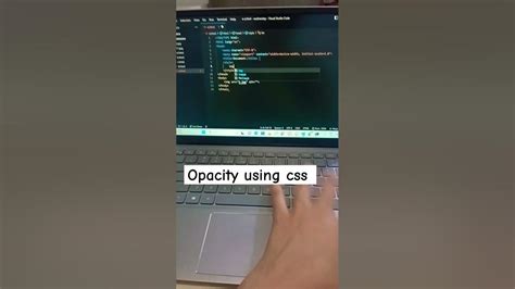 Opacity Using Css Codewithdakshi Opacity Coder Codewithdakshi