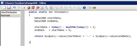 How To Use Dynamic Date Ranges In Rolecenter Cues Kurt Hatlevik