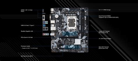 Asrock B760m Hdv M 2 D4