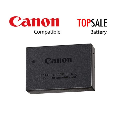 Canon Lp E17 Battery Mega City