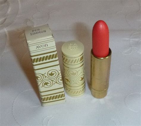 60s Vintage Avon Lipstick Persimmon New Old Stock 70s Etsy Canada