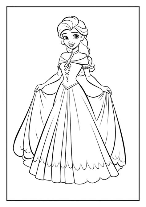 35 Elsa Coloring Pages Free Printable Pdfs