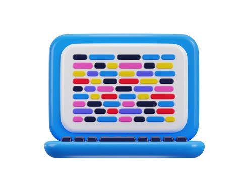 Coding Icon On Computer Programming Development Icon 3d Rendering