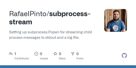 Github Rafaelpintosubprocess Stream Setting Up Subprocesspopen For