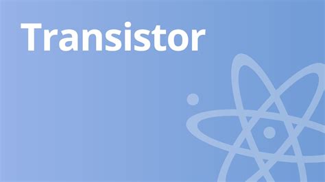 Aufbau Und Funktion Eines Transistors Physik Elektrizität Und Magnetismus Youtube