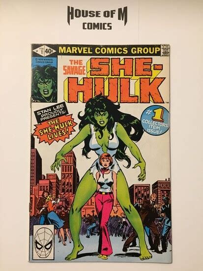 Lot Art Savage She Hulk 1 1st Appearance And Origin She Hulk