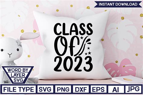 Class Of 2023 Free Svg Cut File Graphic By Nzgraphic · Creative Fabrica